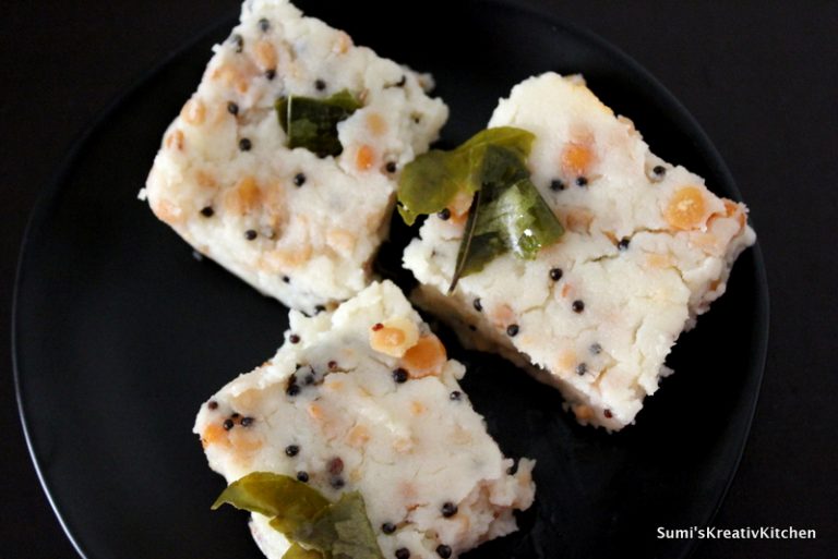 A GRANDMOTHER’S COMFORT: SAVORY RICE CAKES – Sumi's KreativKitchen