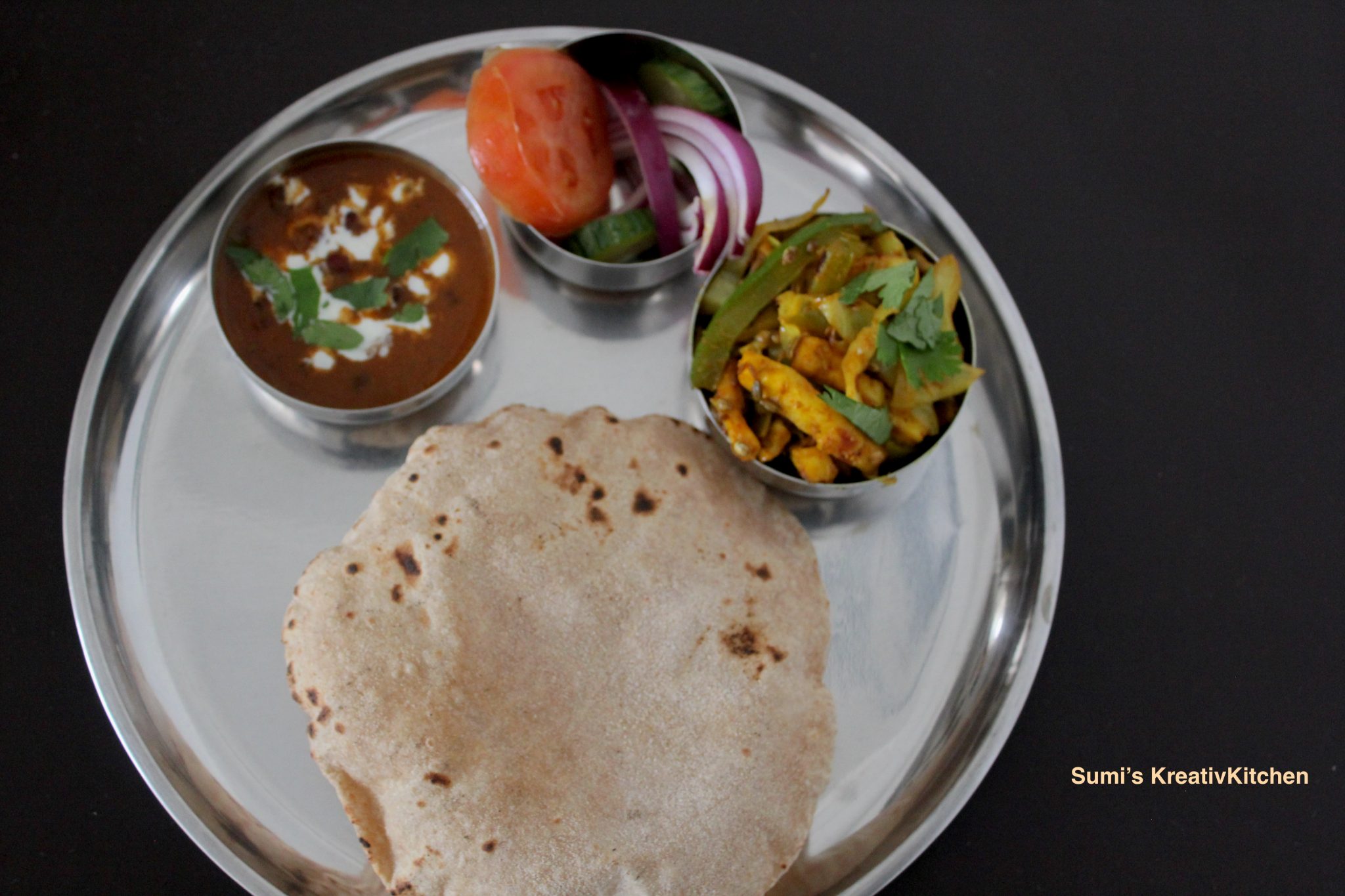 THAALI: A PLATEFUL :-) – Sumi's KreativKitchen